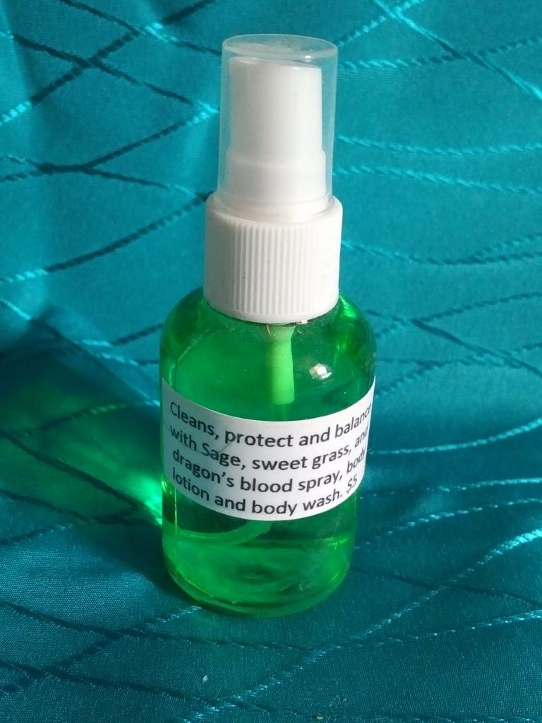 Energy protection spray - Crystal Rainbows
